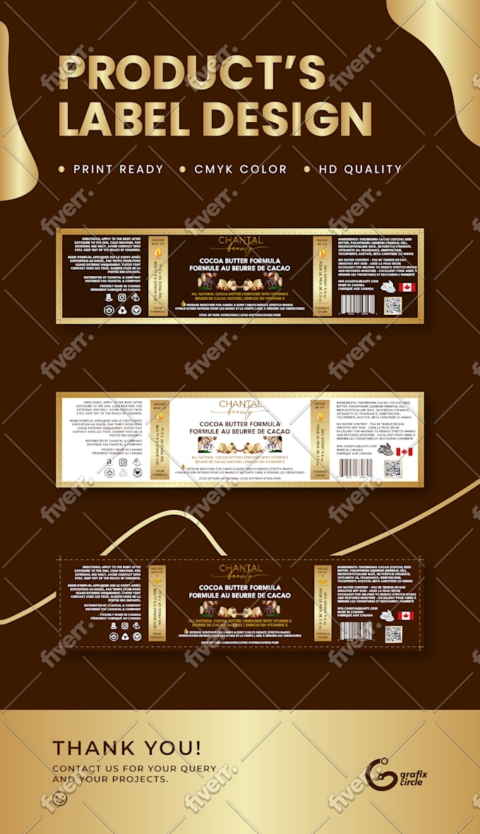 Do professional, minimalist product label design and packaging design ...