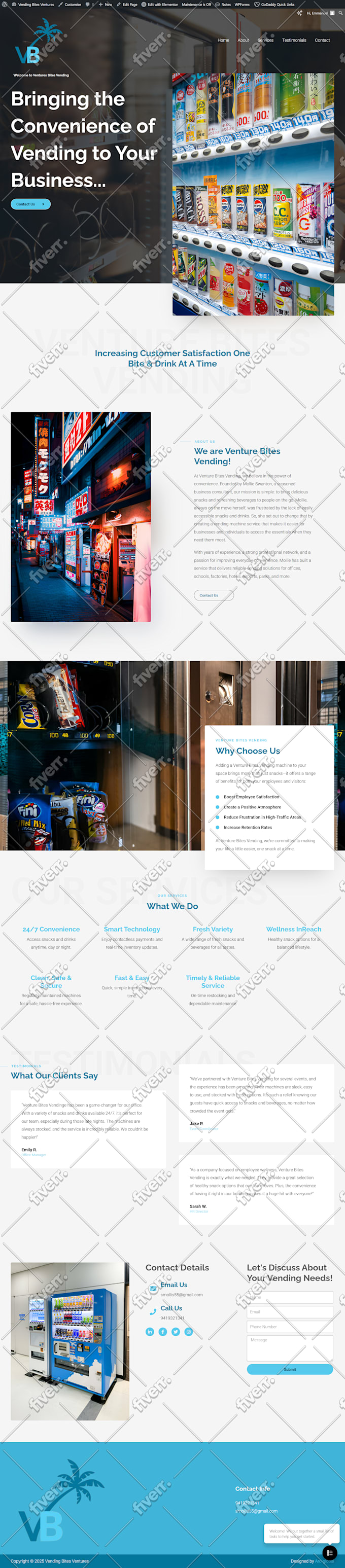 Design vending machine website, vending atm website vending machine ...