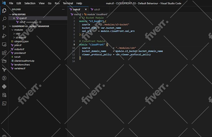 Write terraform modules to build aws infrastructure iac by Cloud_guru07 | Fiverr