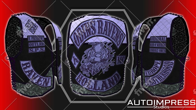 Do custom mc kuttes by Autoimpress | Fiverr