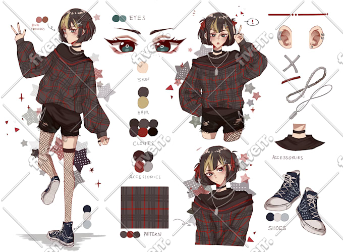 anime clothes reference