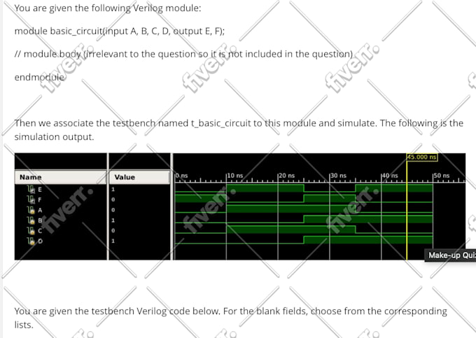 Assist you in verilog , system verilog and vhdl for fpga using vivado ...