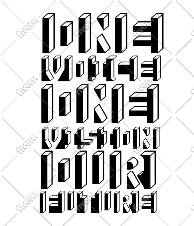 optical illusions writing