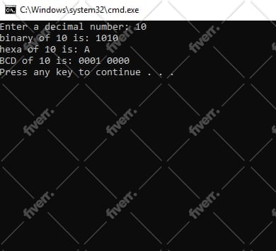 Do cpp, python, java, c sharp projects by Techwokrx | Fiverr
