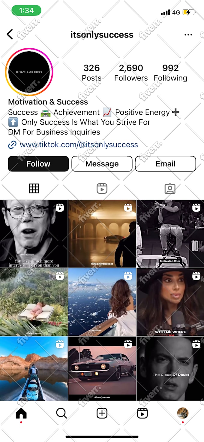 Instagram shoutout promotion on my 100k page by Danlxx | Fiverr