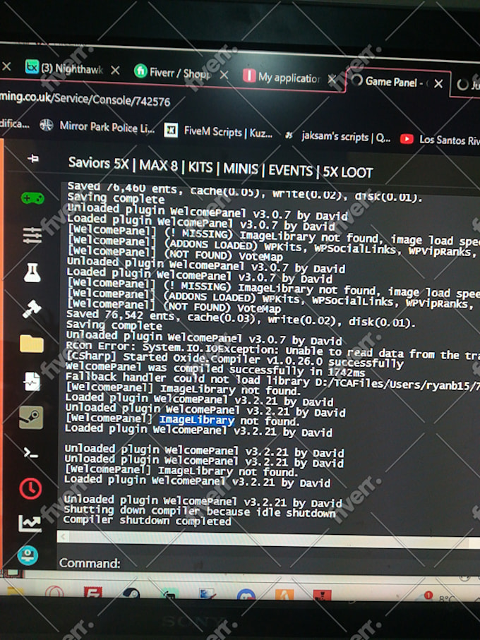 Setup and config your rust server by Amricansnipe554 | Fiverr