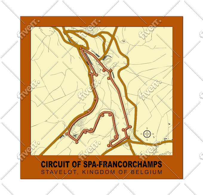 Do custom laser cutting 3d city map svg and dxf file by Vectlaser | Fiverr