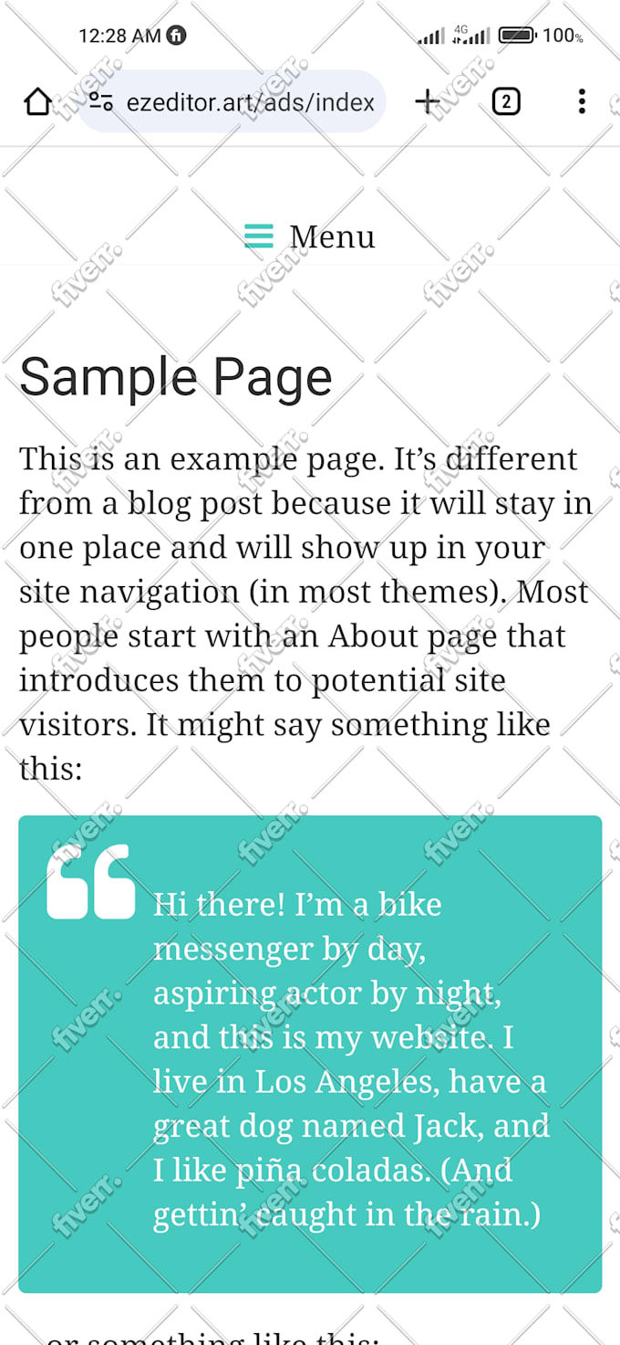 Fix wordpress bug, issues html css responsive layout bug by Webappex ...