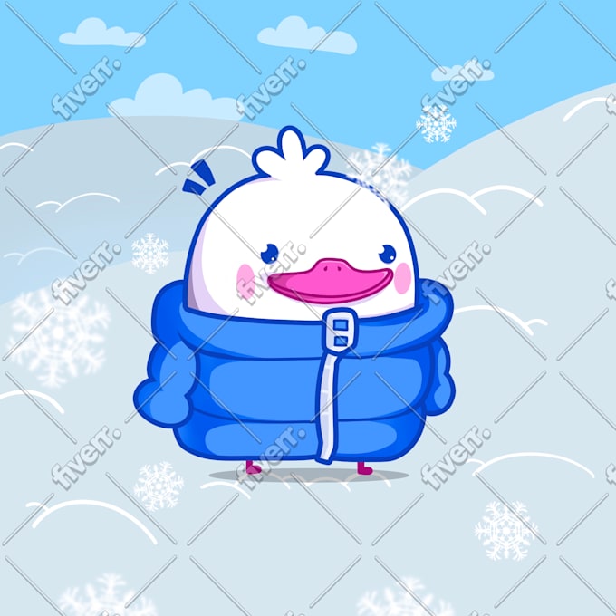 Draw you a professional pfp cartoon illustration by Red1gfx | Fiverr