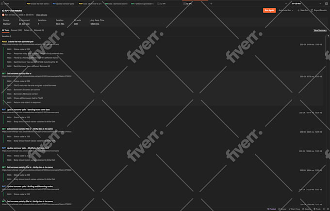 Test your apis with postman by Kathynv | Fiverr