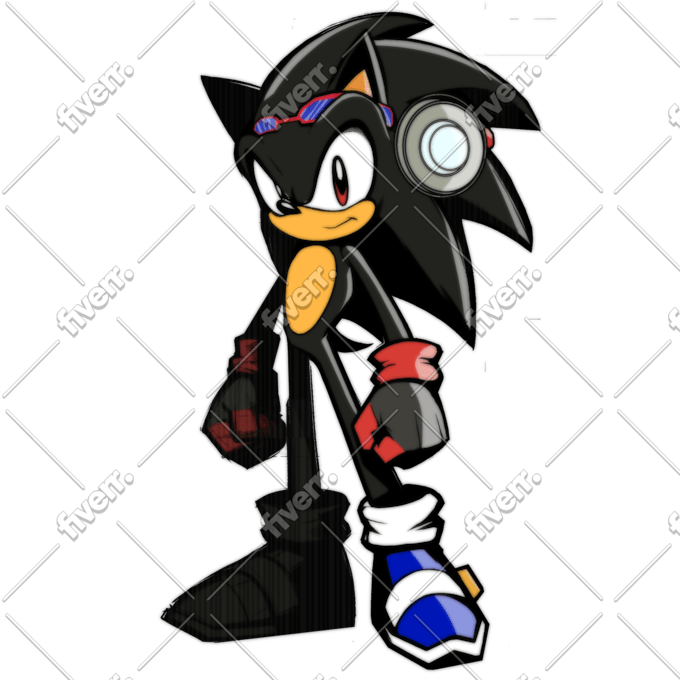 how to draw sonic fan characters