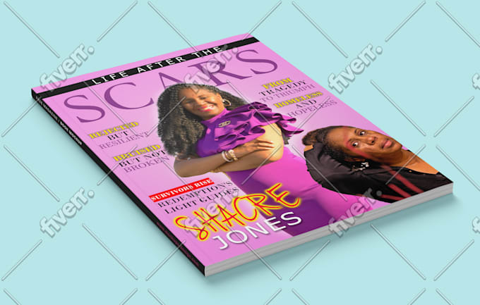 Design a professional eye catchy magazine cover by Mahmoodulhussan | Fiverr