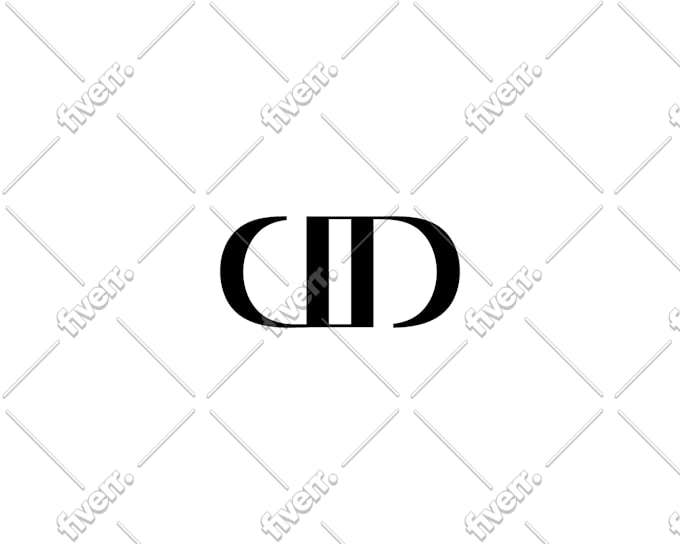 dior logo pattern vector