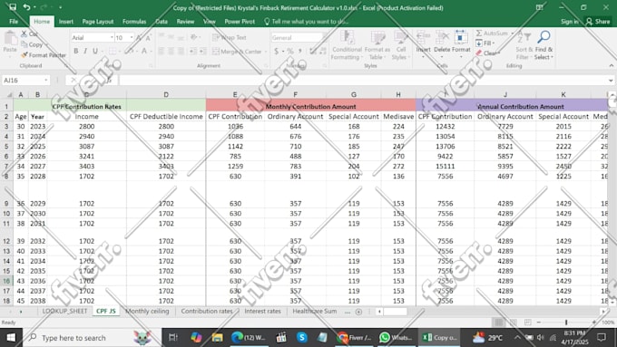 Do microsoft excel, excel vba, macro, formulas, google sheet and automation by Khalidmehood | Fiverr