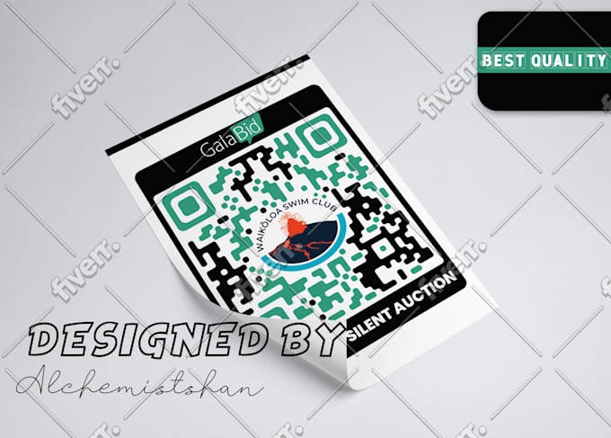 Create unique custom qr code design with your logo by Alchemistshan ...