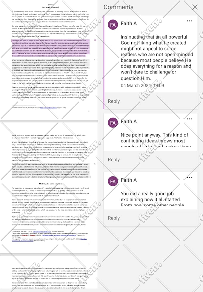 Beta read your work attentively and provide actionable feedback by ...