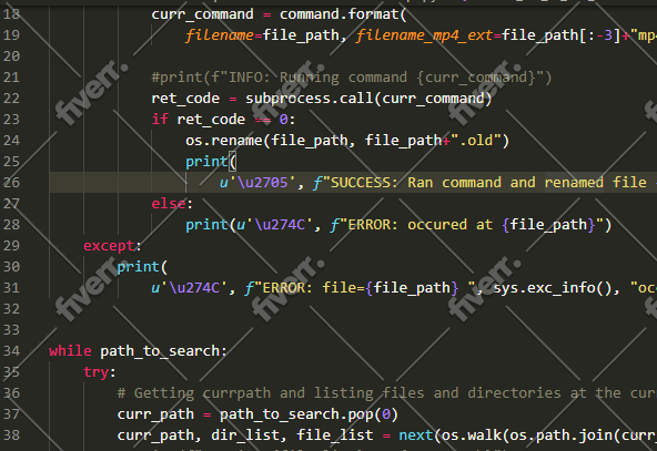 Develop python script for automation or anything by Muhammadwasi228 | Fiverr