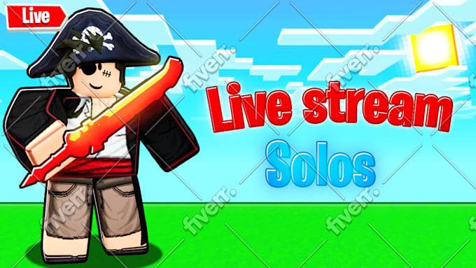 Create a professional eye catchy roblox thumbnail by Pressit746 | Fiverr