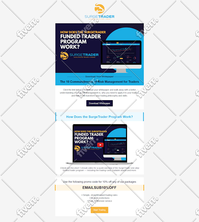 Code sketch to responsive html email template by Riya_moni | Fiverr