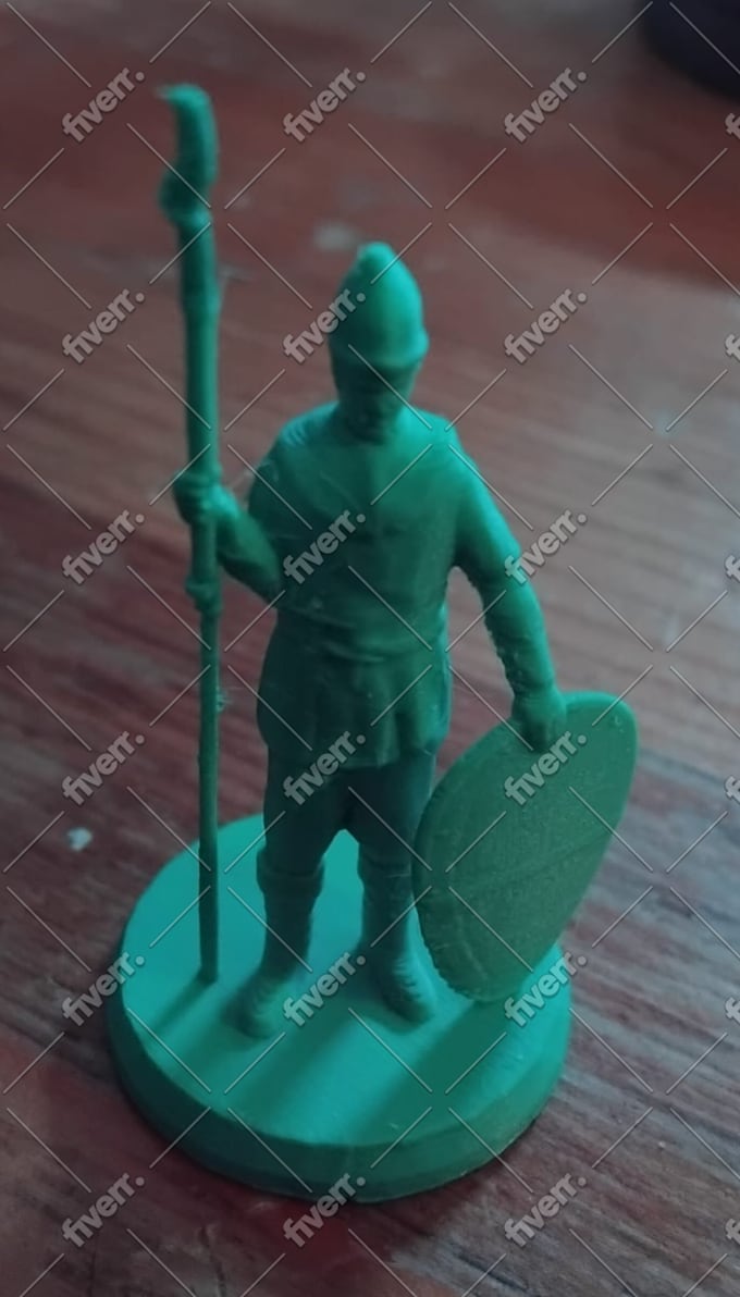 3d printable dnd, fantasy or miniatures character stl models by ...
