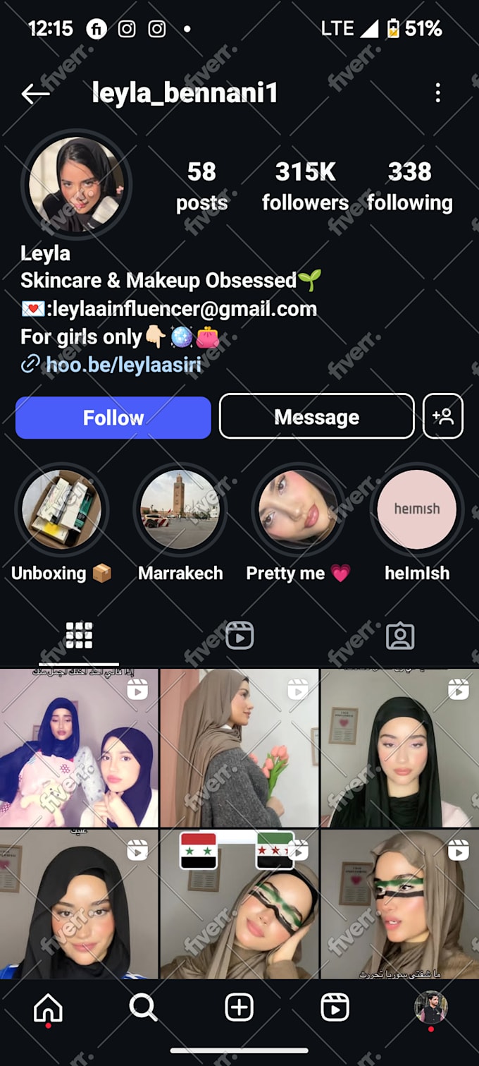 Grow instagram account follower organically, insta promotion by ...