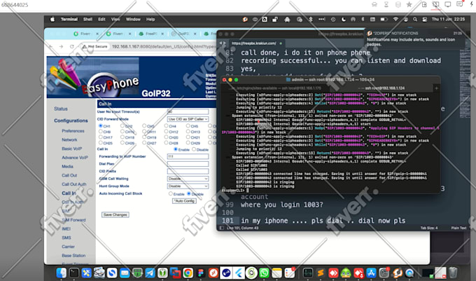 Install asterisk vicidial freepbx trixbox grandstream by Tariqhussain748 | Fiverr