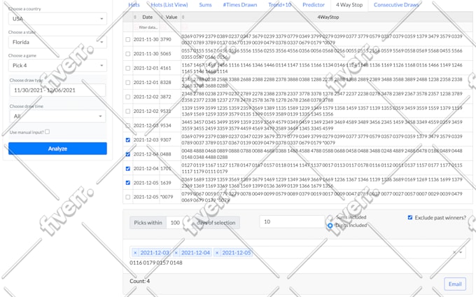 Create a python script for fetching data by api by Serhii_rb | Fiverr