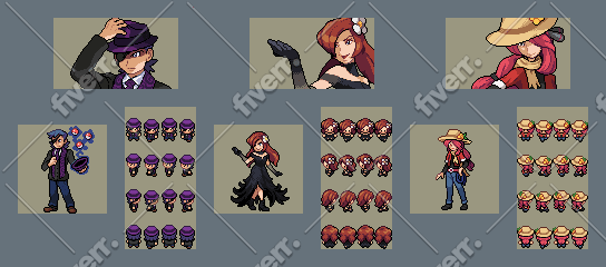 pokemon player sprites