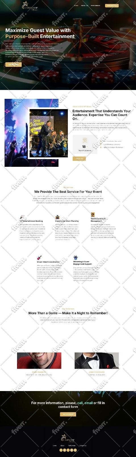 Build responsive wordpress website design redesign or website development by Franklyn_web1 | Fiverr