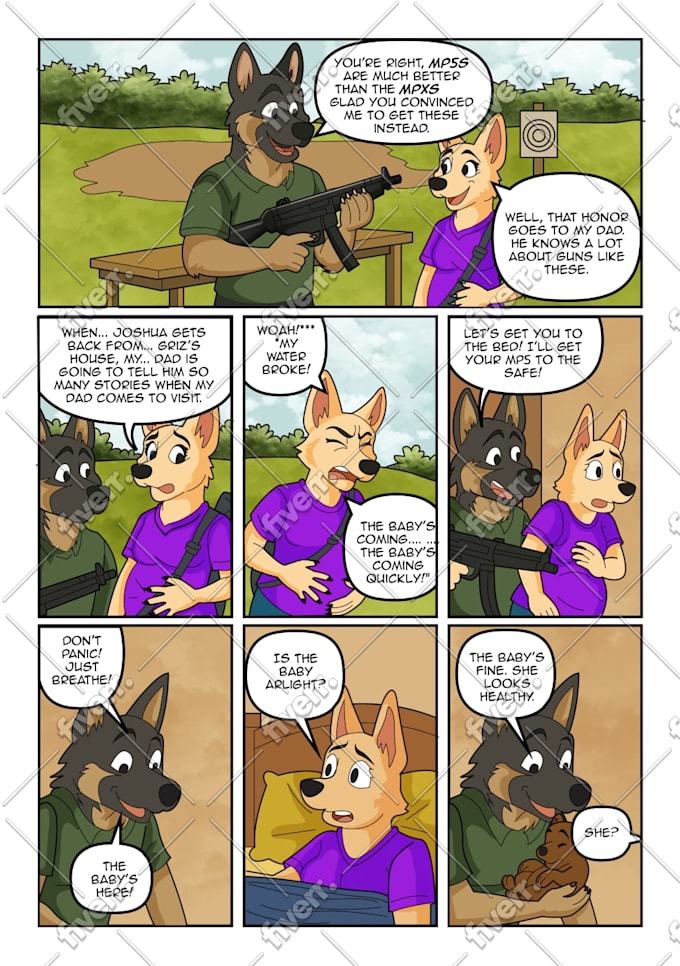 Draw Furry Comics Nsfw Or Sfw Comic Page Graphic Novels And Comic