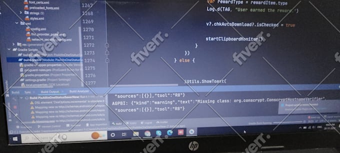 Fix android app bugs, build error, and crashes by Priyanshudesai | Fiverr