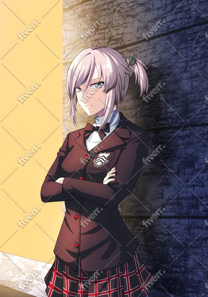 Draw cell shade fanart by Chiwadak | Fiverr