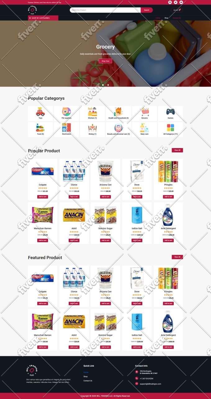 Create wordpress site, develop custom wordpress, business website development by Tech_wix | Fiverr