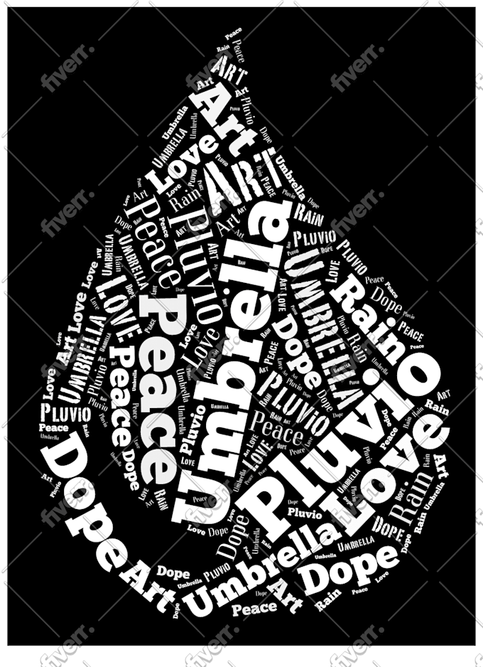 Design killer tagcloud word art to promote you by Neokoo | Fiverr