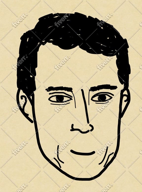Drawing you face from your picture by Tcgworld | Fiverr
