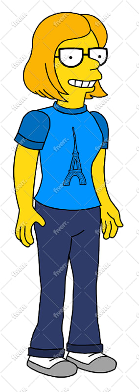 Make your own simpsons avatar by Omega_designs | Fiverr