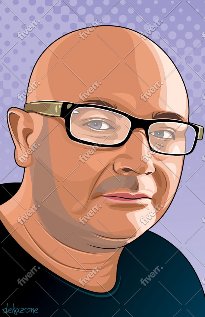 Make cartoon version of your photo by Dekazone | Fiverr