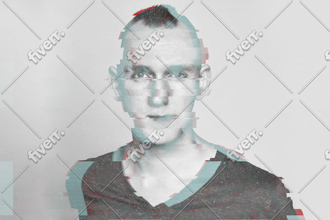 Create highly detailed glitch effects from your photos by Dpphotoshop ...
