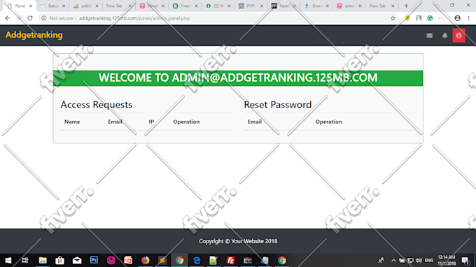 Create responsive login, registration and other form in php by Saqi117 ...