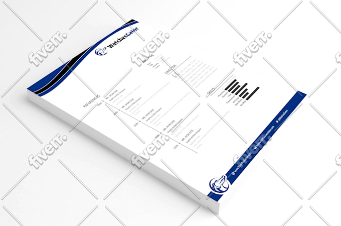 Design a professional letterhead including jpeg and ms word format by ...
