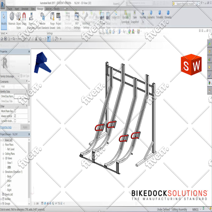 Create your product in revit file by Elmarker
