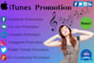 Do viral itunes promotion to targeted music fans by Mehedih1592 | Fiverr