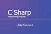 Programming using c sharp by Mahmoudamin528 | Fiverr