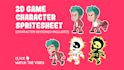 Create 2d game character sprite sheet for your indie game by Sungeek76 ...