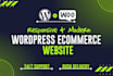Create responsive wordpress ecommerce website using woocommerce by Mazharmian | Fiverr