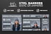 Design html5 animated banner ads by Mantixorra | Fiverr