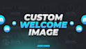 Design and add welcome image to your discord server by Squbox | Fiverr