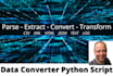 Create a python script for converting html, xml, json, csv, txt, log files by Serhii_rb | Fiverr