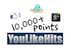 Give you 10,000 youlikehits points account with gaurantee by ...