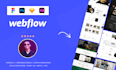 Convert figma to webflow website , xd , sketch to webflow by Webflow ...